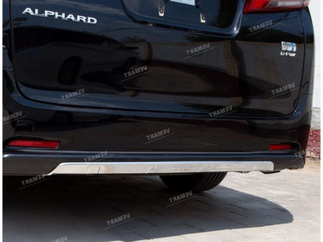 ALPHARD VELLFIRE rear bumper, Car Accessories, Accessories on Carousell