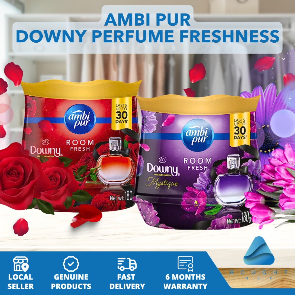Ambi Pur Room Fresh Gel Downy Mystique Premium Parfum 180g - Experience ...