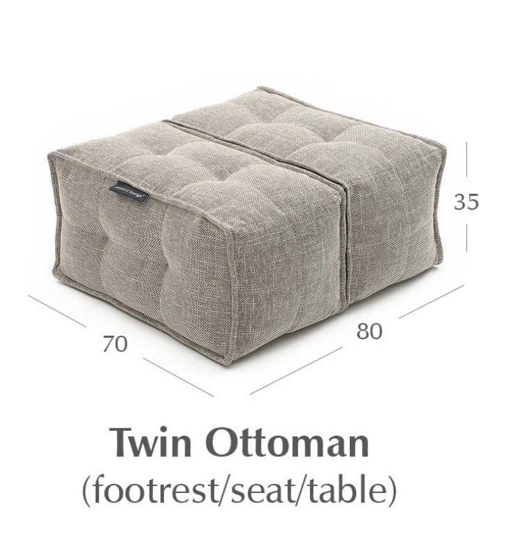 Ambient Lounge Twin Ottoman, Furniture & Home Living, Home Decor ...