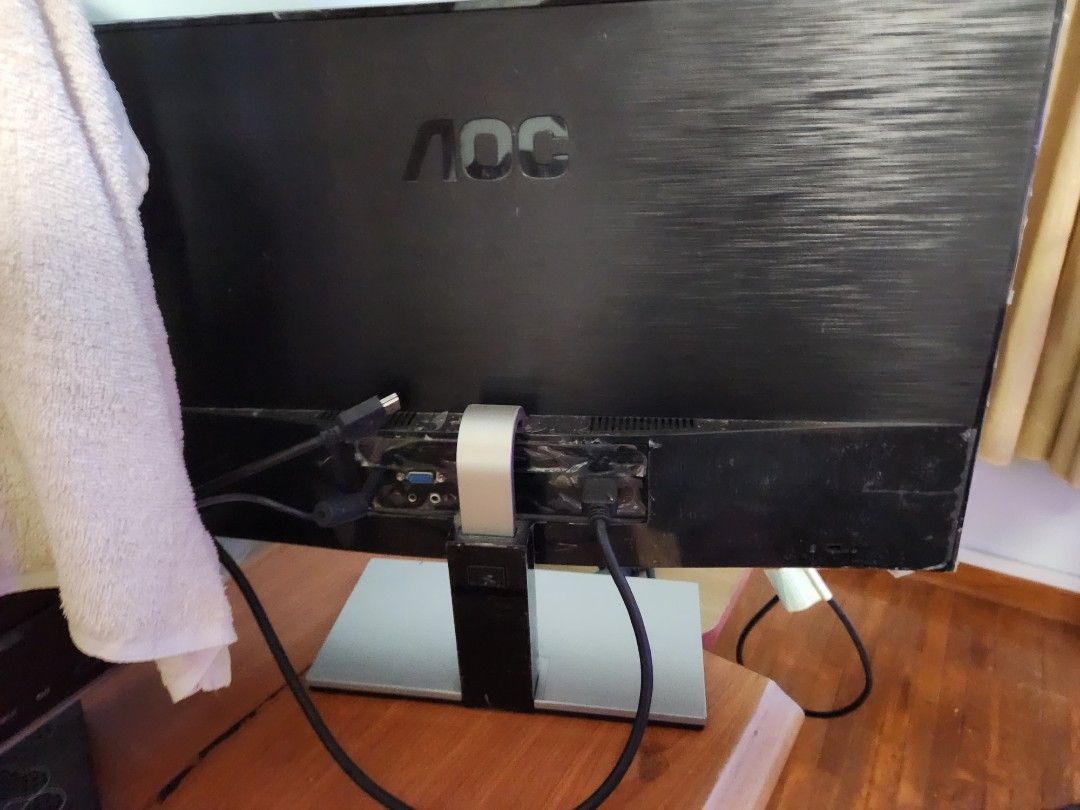 AOC desktop monitor screen, Computers & Tech, Parts & Accessories ...