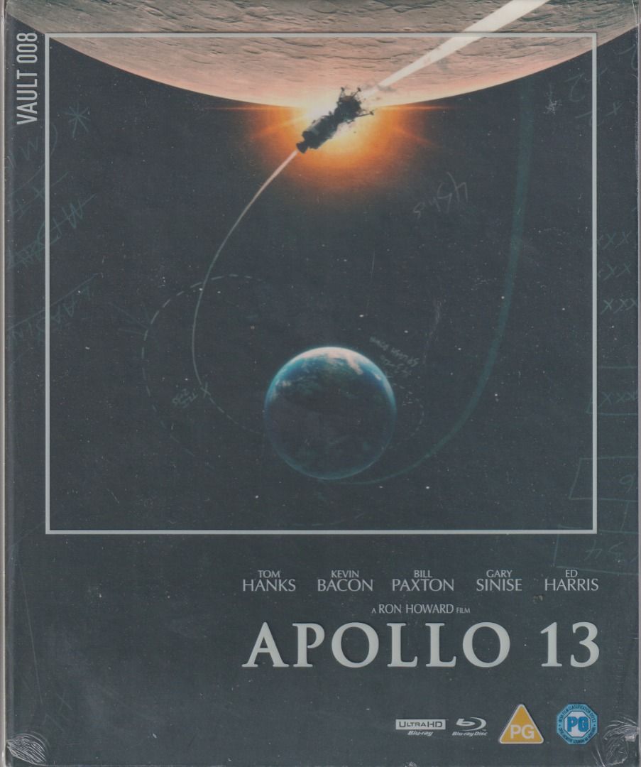 Apollo 13 4K (The Film Vault) Blu ray / Bluray, Hobbies & Toys, Music & Media, CDs & DVDs on ...