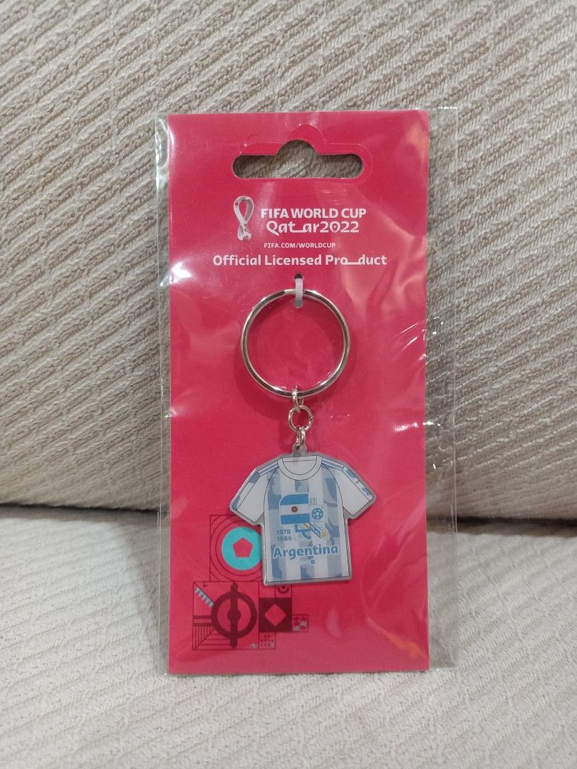 Argentina FIFA World Cup Qatar 2022 Official Keychain, Hobbies & Toys ...