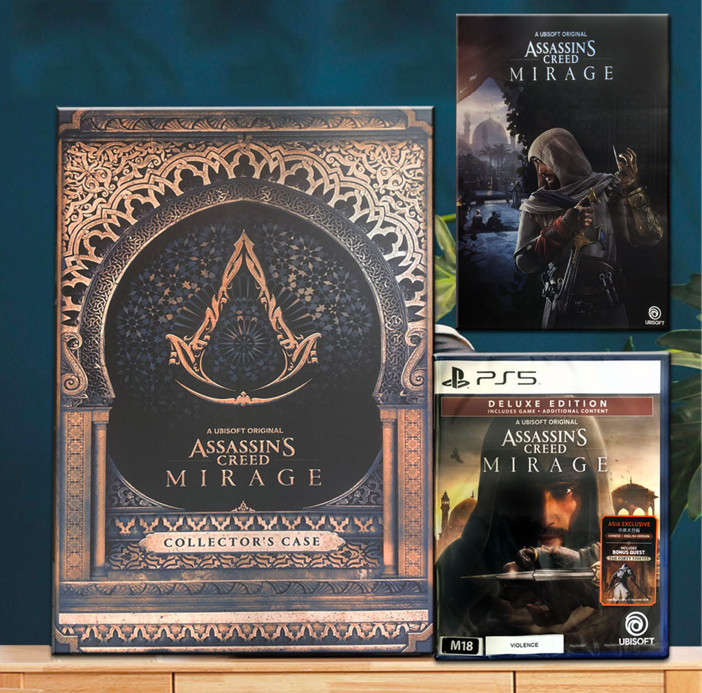 Assassins Creed Mirage Collector's Edition + Exclusive Poster, Video ...