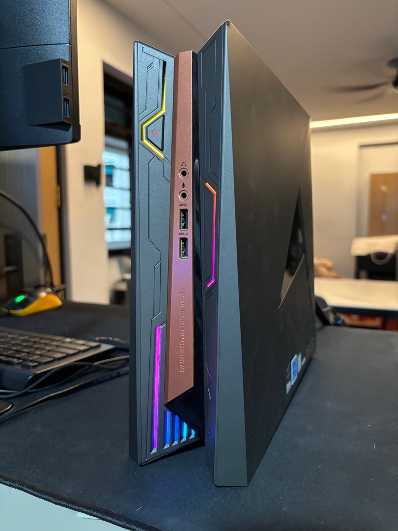 ASUS ROG GR8 II SFF Gaming Desktop Computer PC CPU Processor intel i7 ...