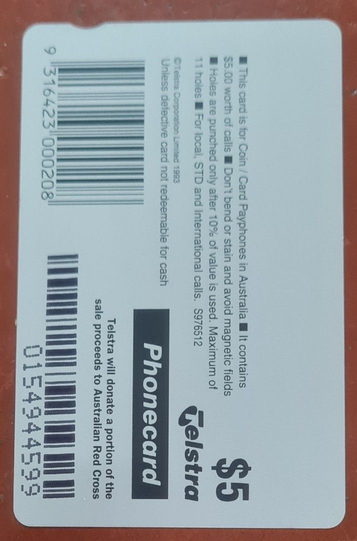 Australia 1997 Telstra "Lady Diana / Red Cross" phonecard, Hobbies ...