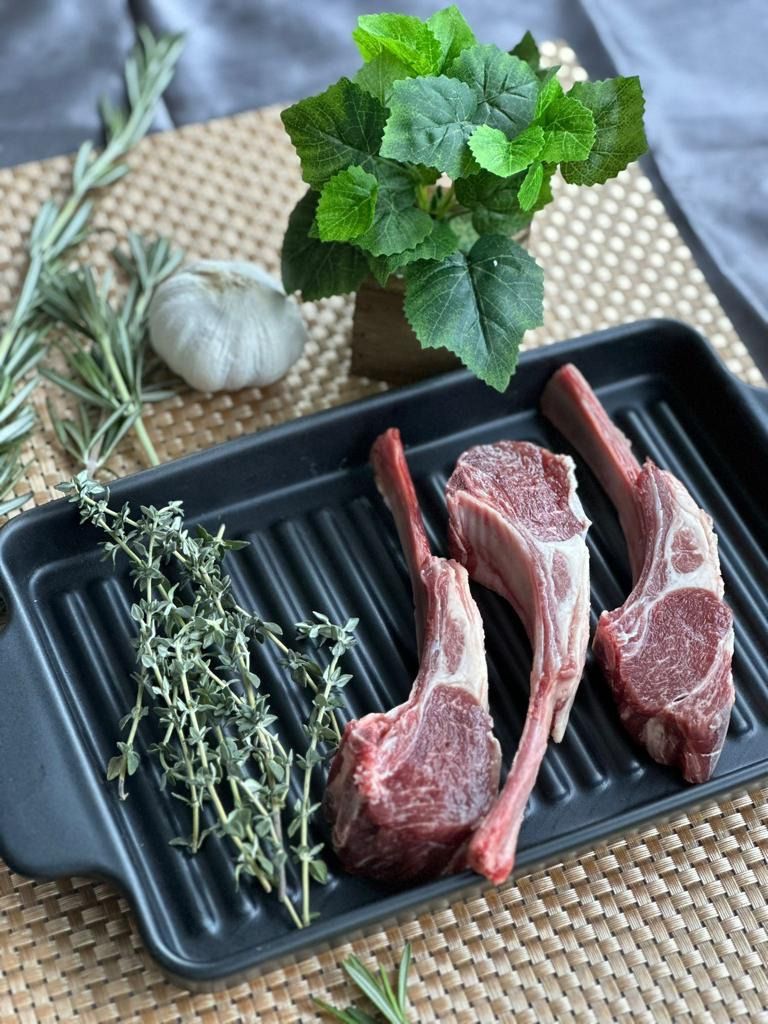 [Australia] Lamb Rack ~550GM whole slab, Food & Drinks, Chilled ...