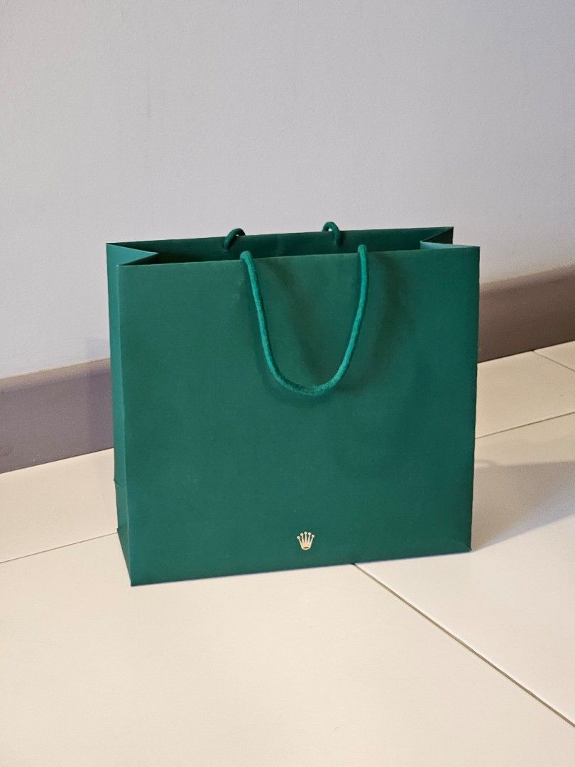 Rolex Paper Bag, Luxury, Accessories on Carousell