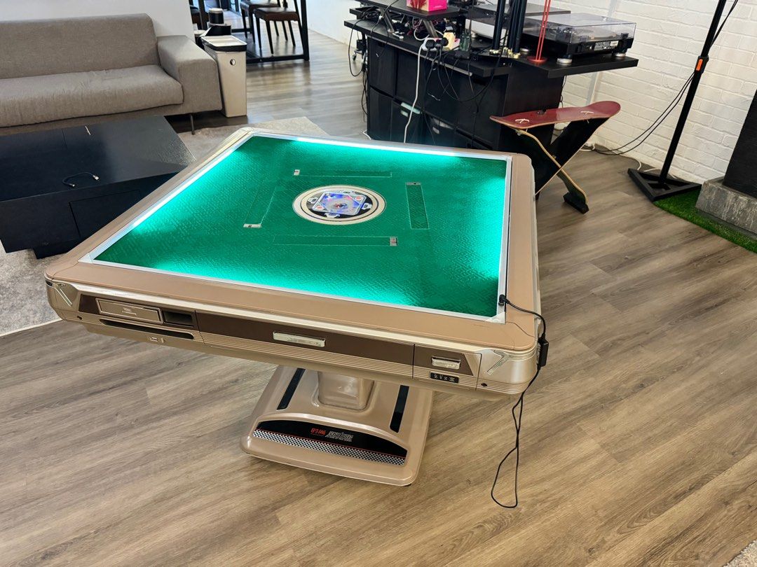 Auto mahjong table modded with led, Furniture & Home Living, Furniture ...