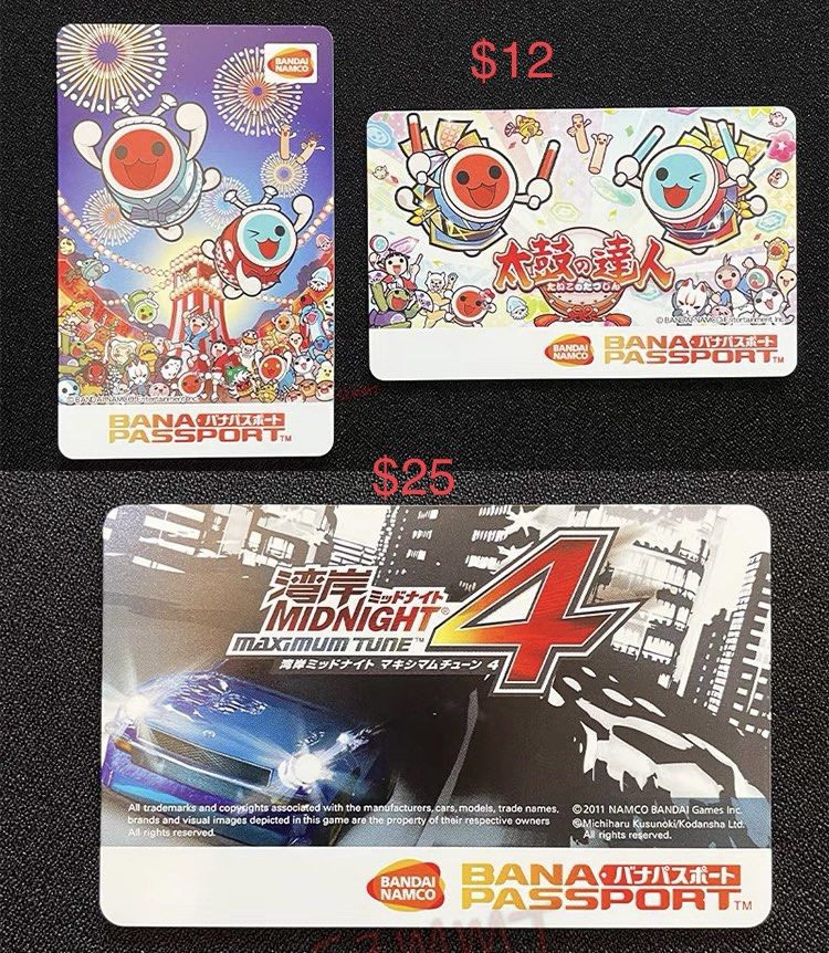 WANGAN BANA passport, Video Gaming, Gaming Accessories, Game Gift Cards ...
