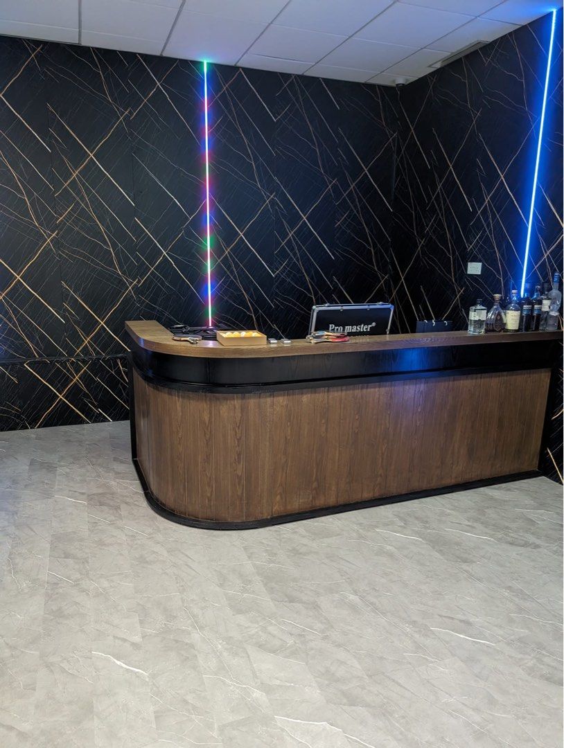 Bar Counter Table, Reception Desk, Furniture & Home Living, Furniture ...