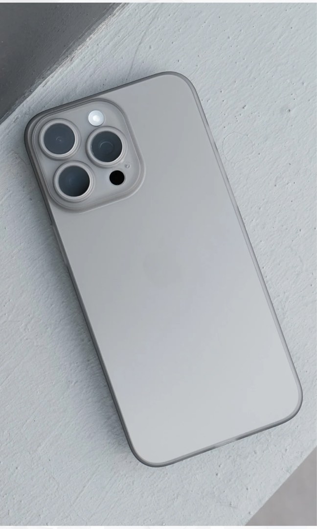 Bare case bare naked iPhone 15 pro natural titanium, Mobile Phones ...