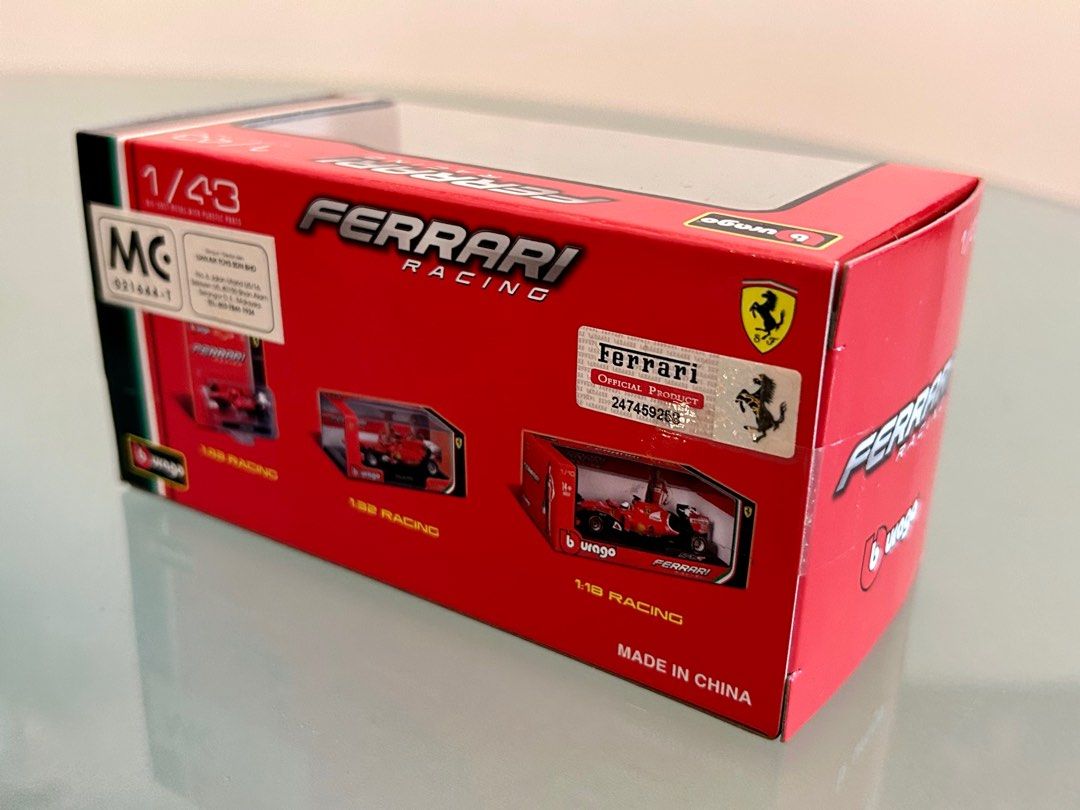 Bburago F1 Racing Ferrari SF70H (2017) 1/43 scale, Hobbies & Toys, Toys ...