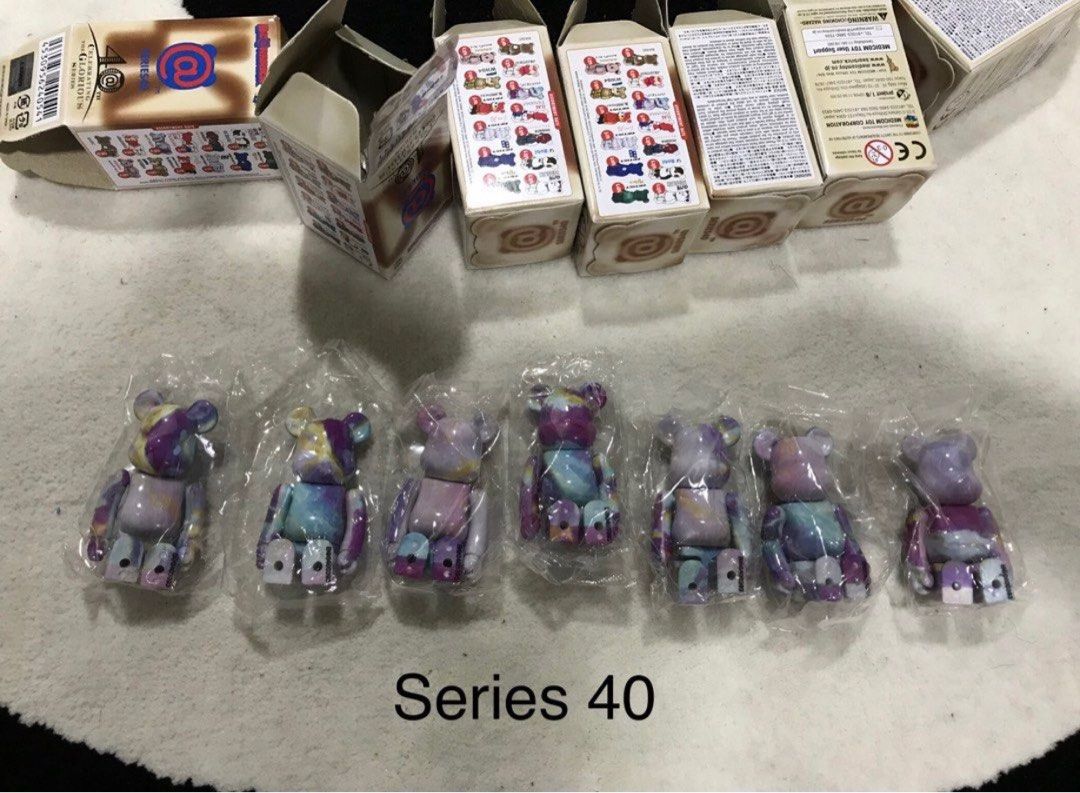 Bearbrick series 40 pattern marble, Hobbies & Toys, Toys & Games on ...