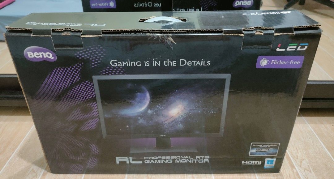 BenQ Gaming Monitor 24" RL2455HM, Computers & Tech, Parts & Accessories ...