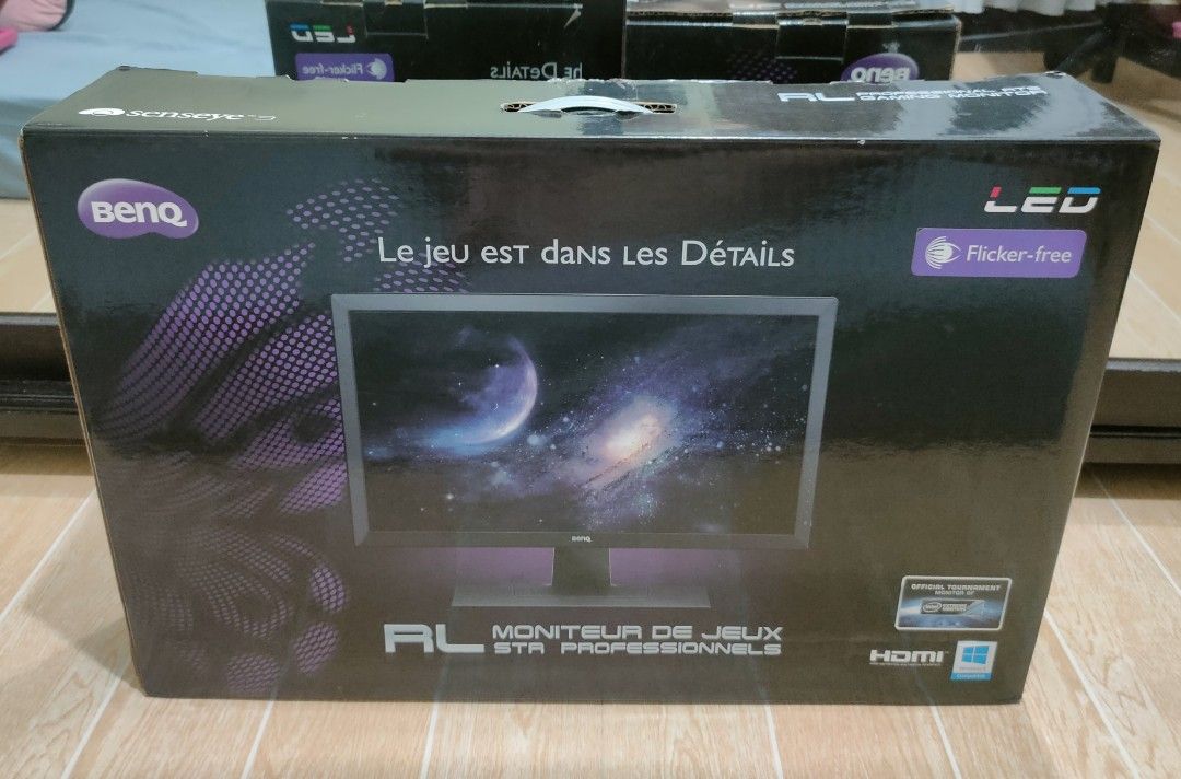 BenQ Gaming Monitor 24" RL2455HM, Computers & Tech, Parts & Accessories ...