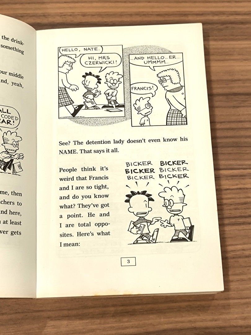 Big Nate Flips Out Children Comic Book By Lincoln Peirce, Hobbies ...