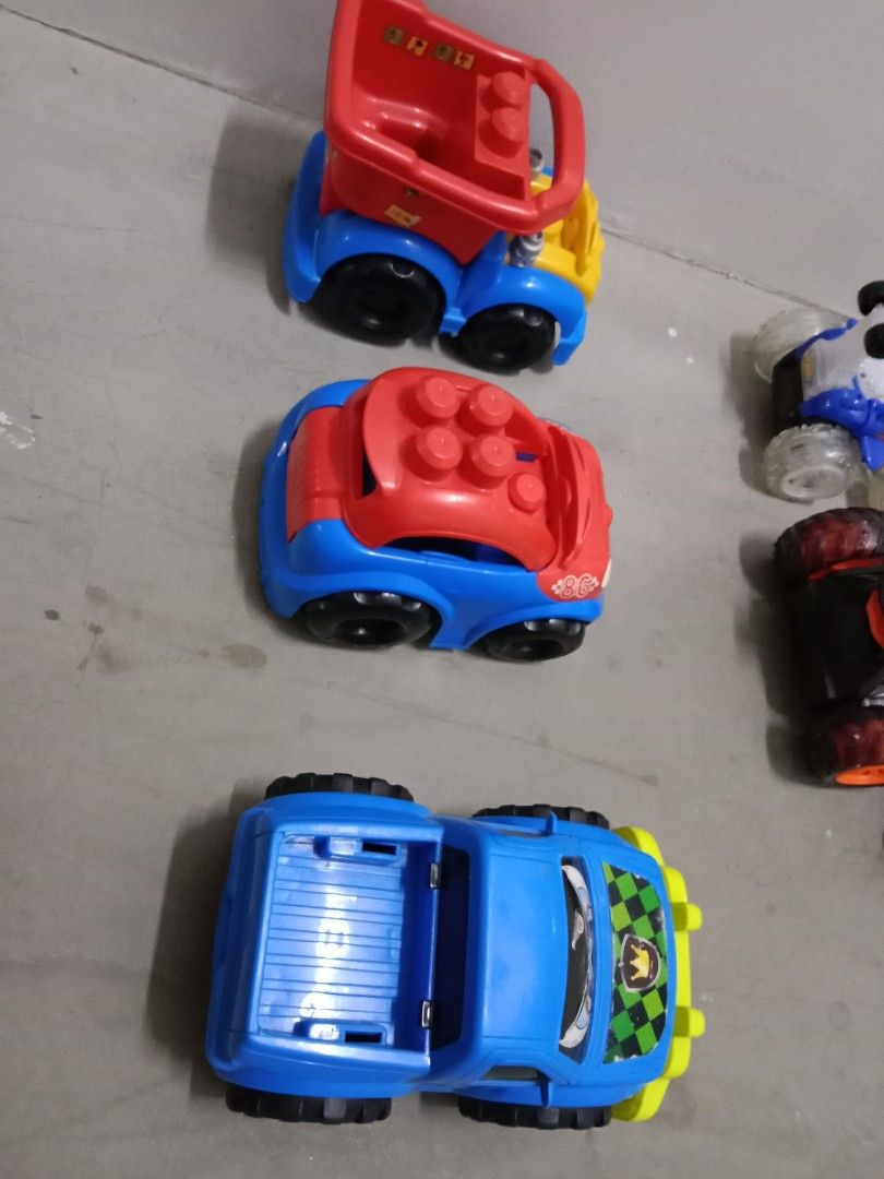 Big Toy Cars Mega block trucks, Hobbies & Toys, Toys & Games on Carousell