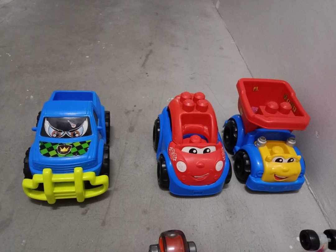 Big Toy Cars Mega block trucks, Hobbies & Toys, Toys & Games on Carousell