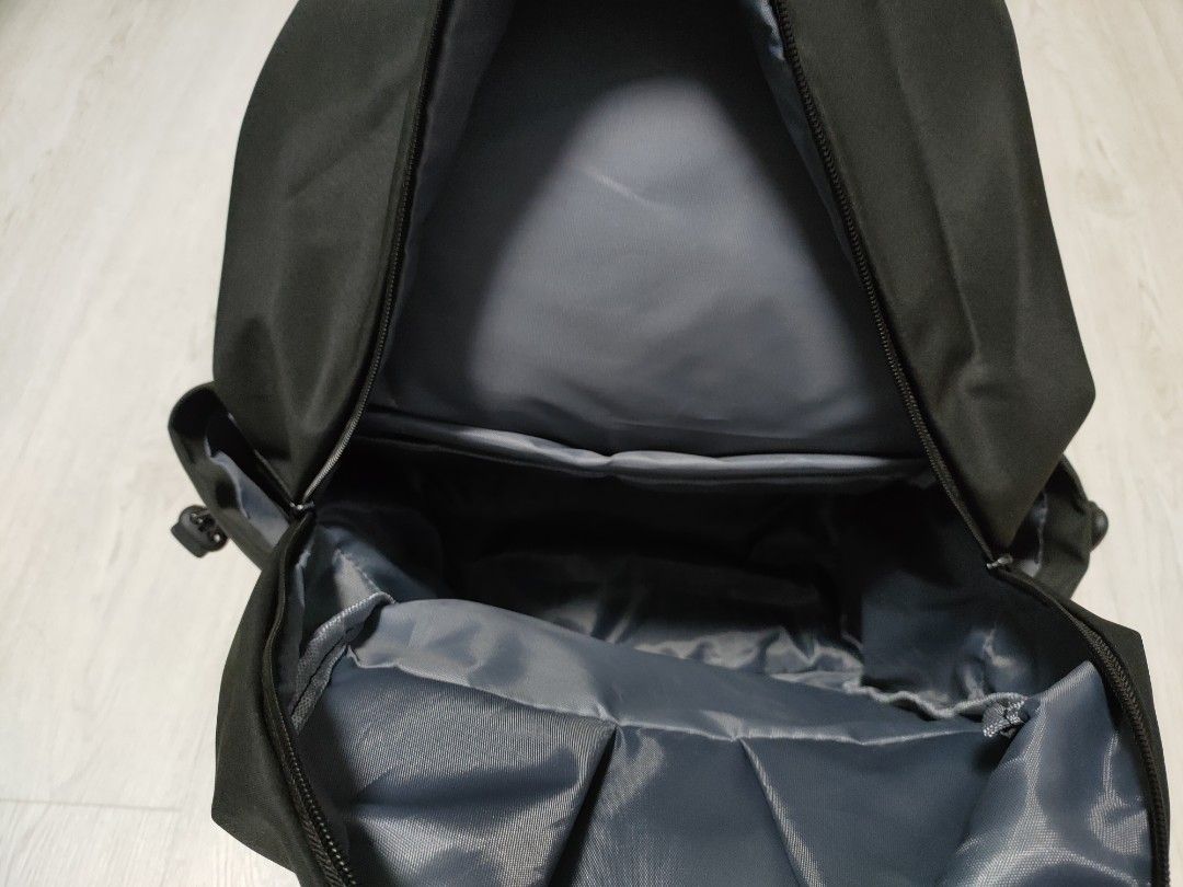 Black Waterproof Backpack, Men's Fashion, Bags, Backpacks on Carousell