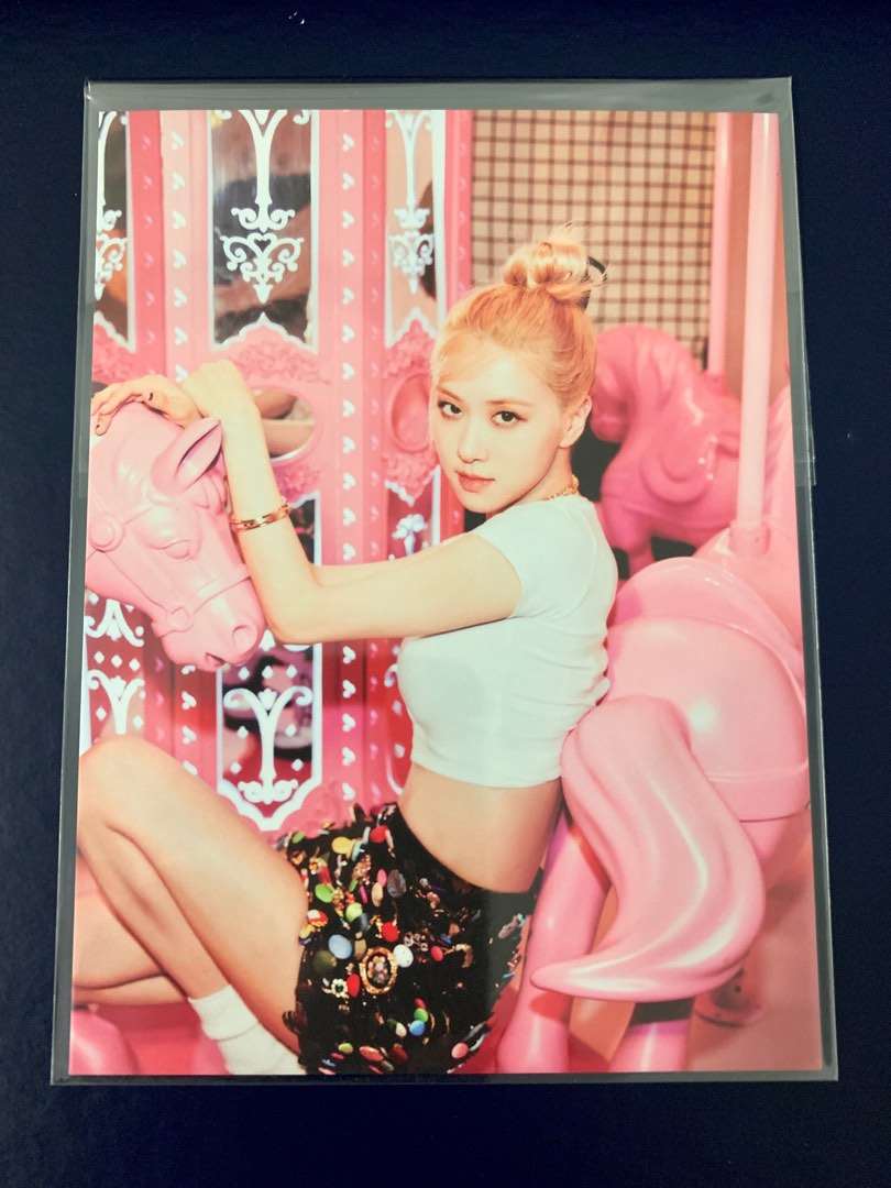 Blackpink Rose Summer Diary 2021 Official Postcard, Hobbies & Toys ...