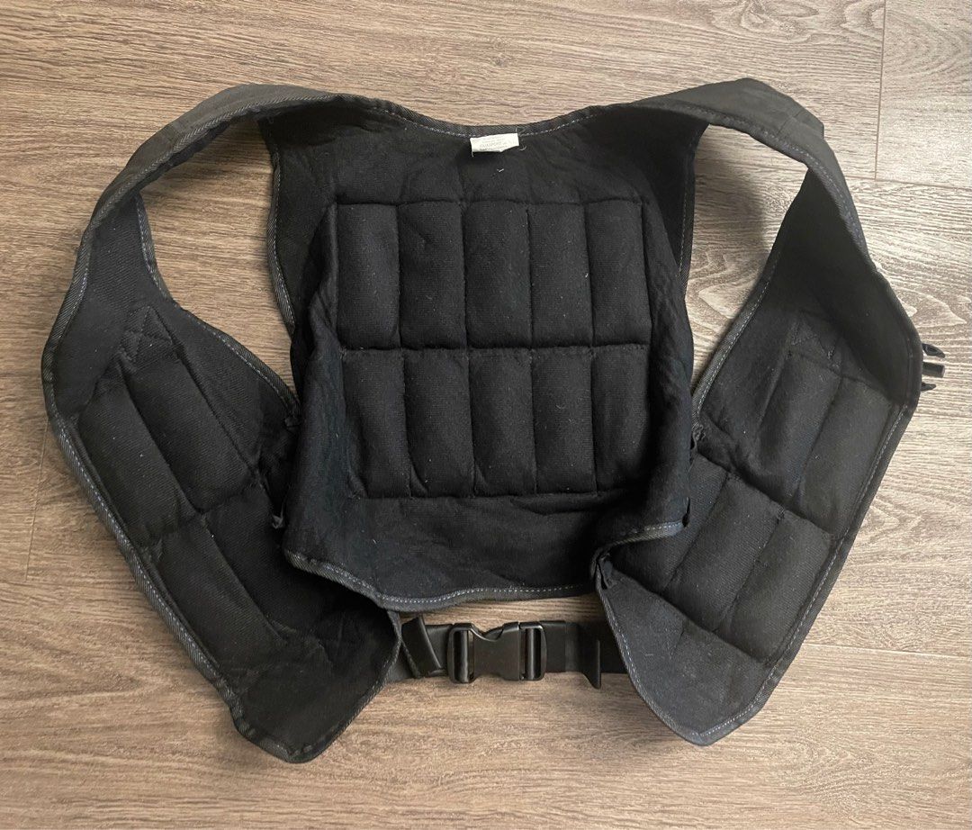 Body vest 10kg weighted Domyos not filmsy and very compact , Sports ...