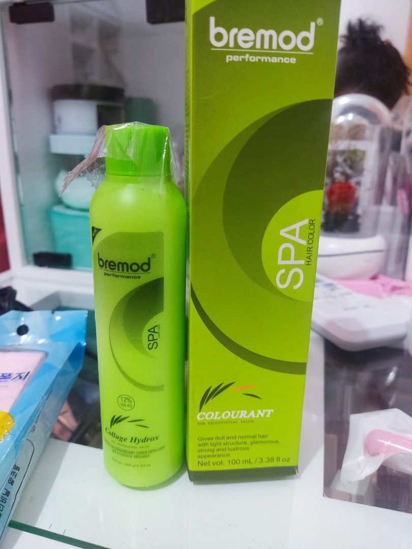 Brandnew Bremod Hair color with oxidizer, Beauty & Personal Care, Hair ...