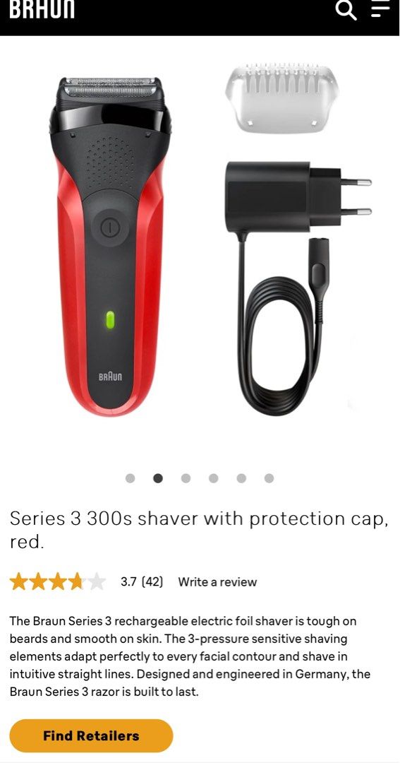 Braun series 3, Beauty & Personal Care, Men's Grooming on Carousell