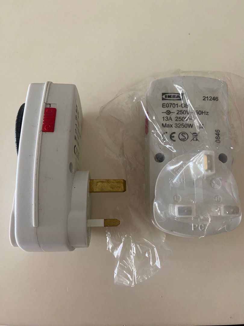Buy 1 free 1 - IKEA Analog timer 3-pin plug, TV & Home Appliances ...