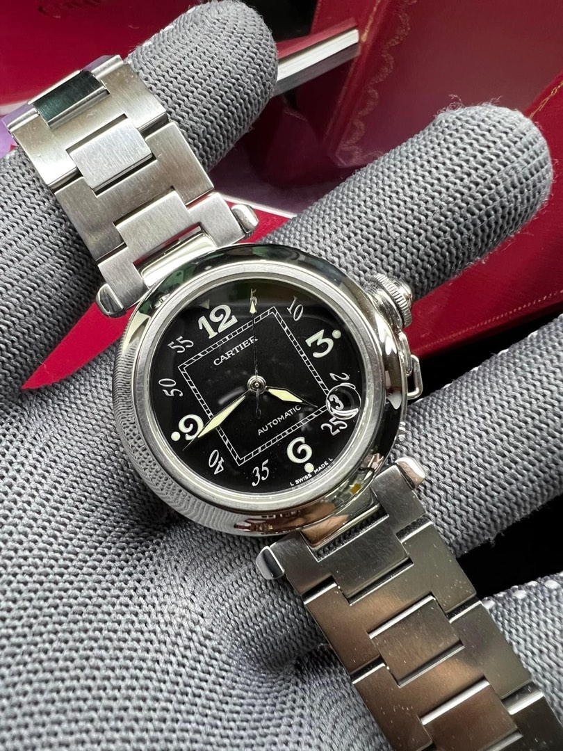 C A R T I E R PASHA, Women's Fashion, Watches & Accessories, Watches on ...