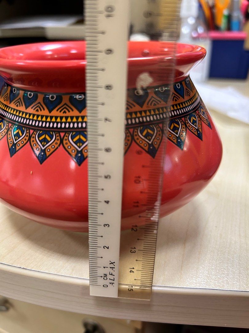 Ceramic Small Biryani Handi with Lid, Furniture & Home Living ...