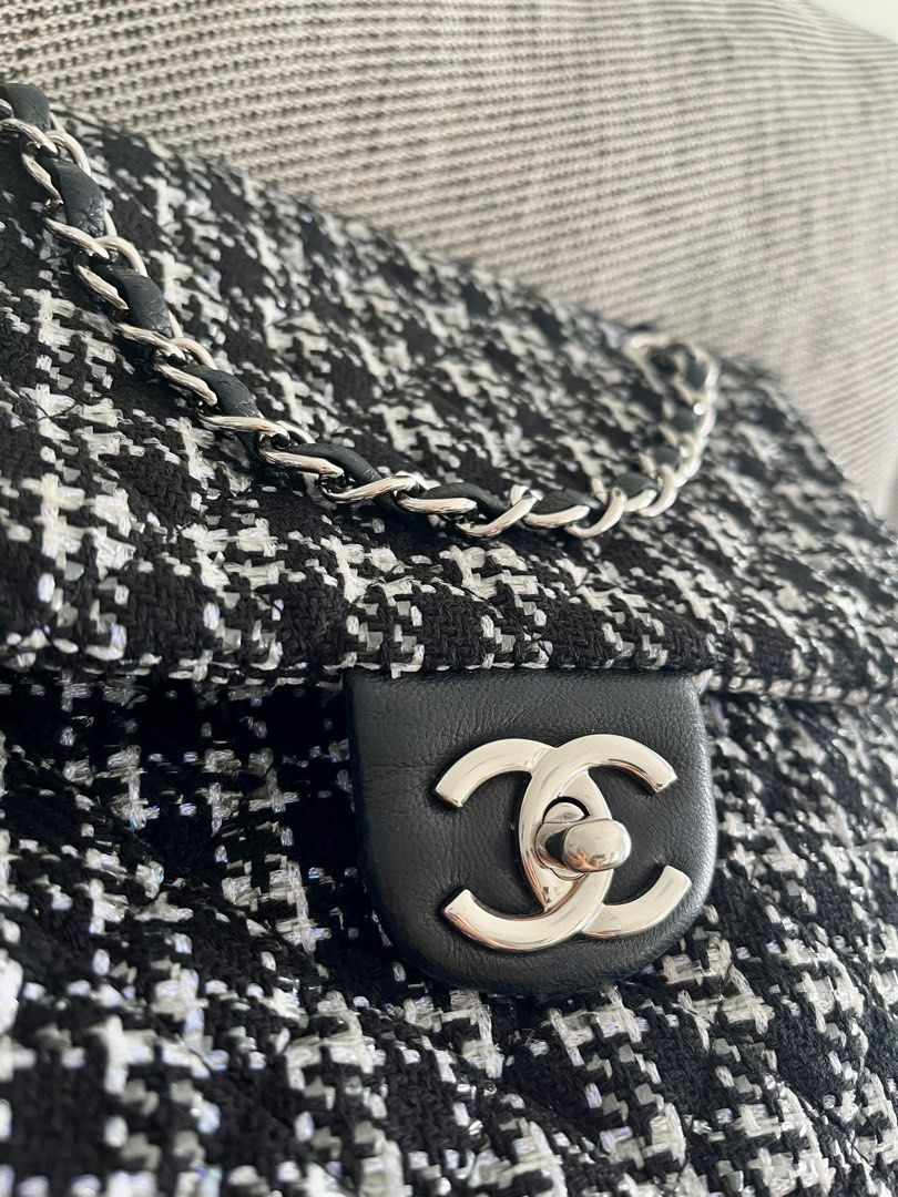 Chanel Urban Spirit Tweed Backpack, Women's Fashion, Bags & Wallets ...