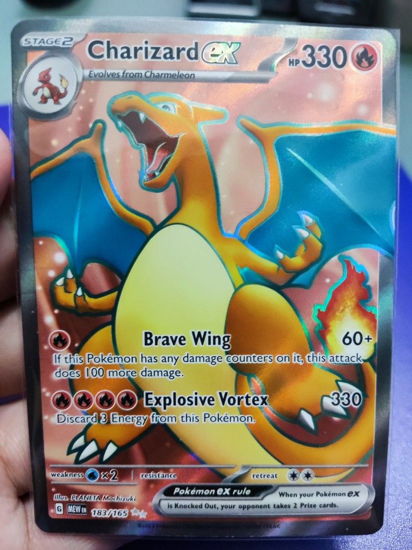 Charizard Ex FA 151, Hobbies & Toys, Toys & Games on Carousell