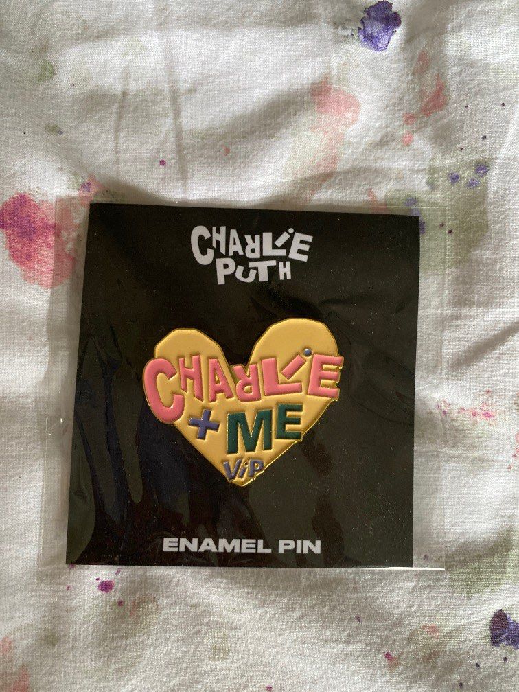 Charlie Puth VIP Goodie Bag Merchandise, Hobbies & Toys, Memorabilia ...