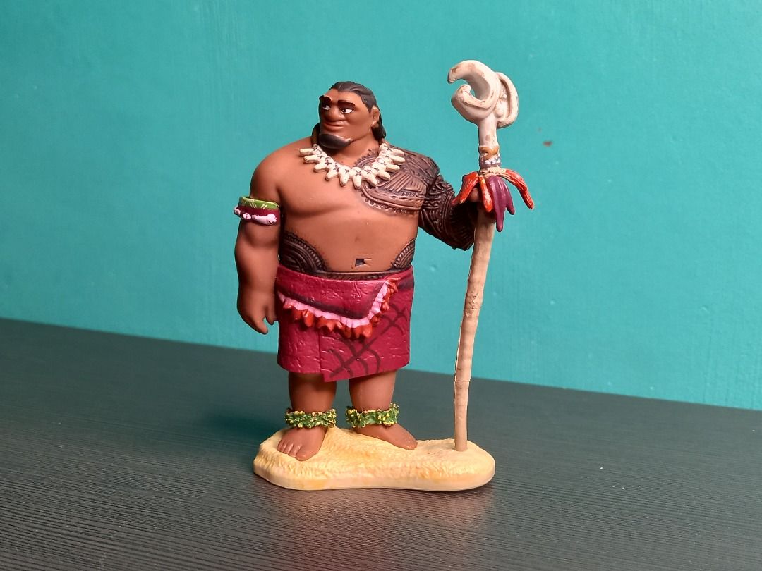 "Chief Tui" Disney Moana PVC Figures 3.5", Hobbies & Toys, Toys & Games ...
