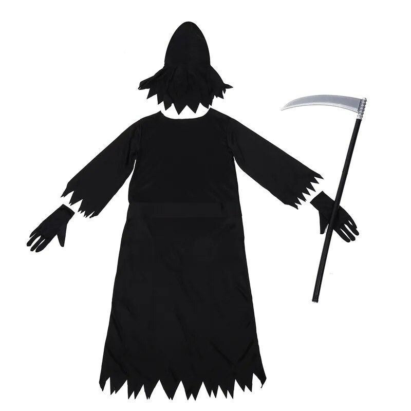 Child Creepy Red Eyes Fade In And Out Phantom Grim Reaper Glow In The ...