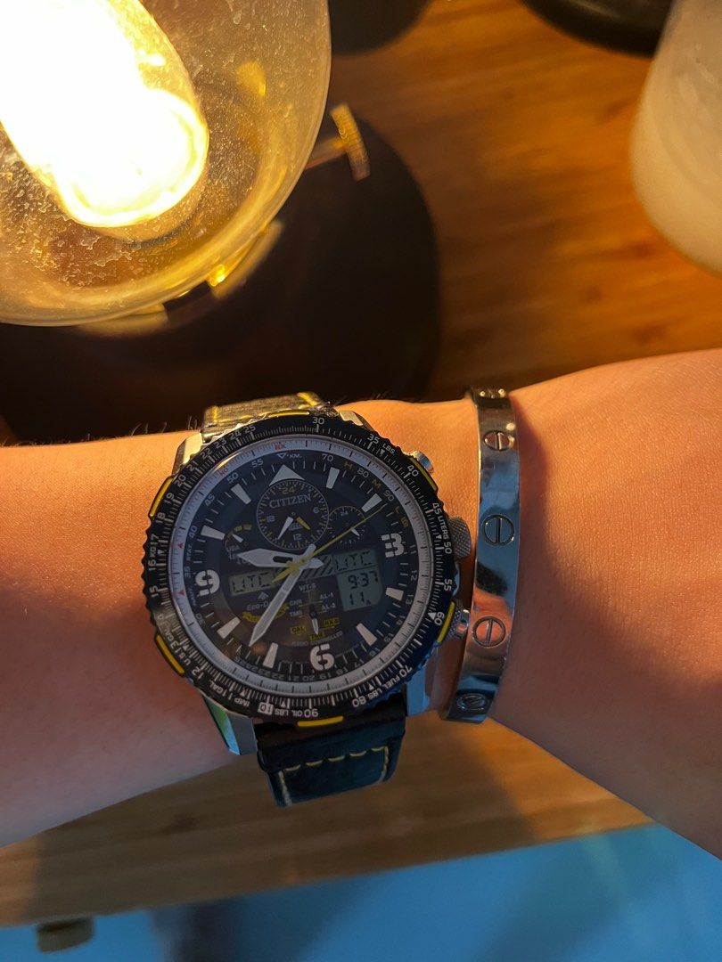 Citizen Blue Angel Eco Drive, Men's Fashion, Watches & Accessories ...