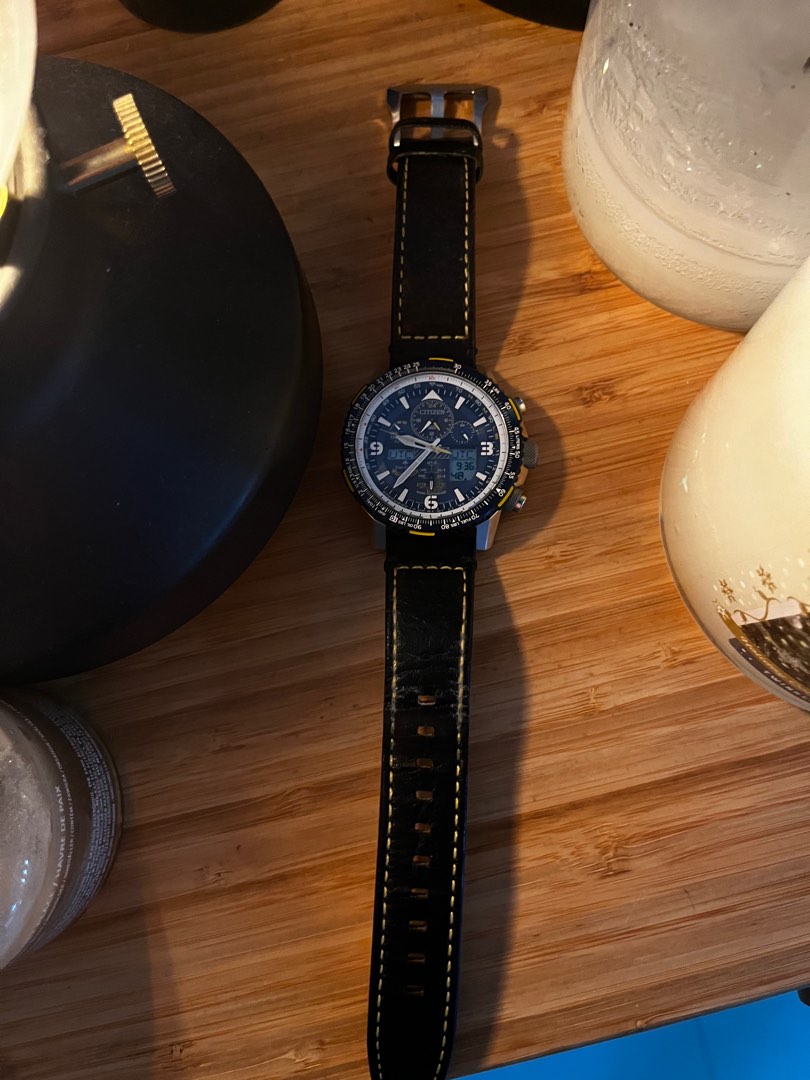 Citizen Blue Angel Eco Drive, Men's Fashion, Watches & Accessories ...