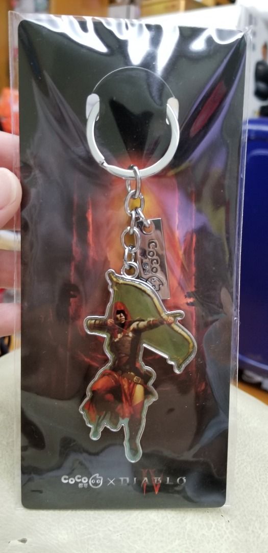 CoCo 都可 x Diablo 4 暗黑破壞神鎖匙扣, 興趣及遊戲, 玩具 & 遊戲類 - Carousell