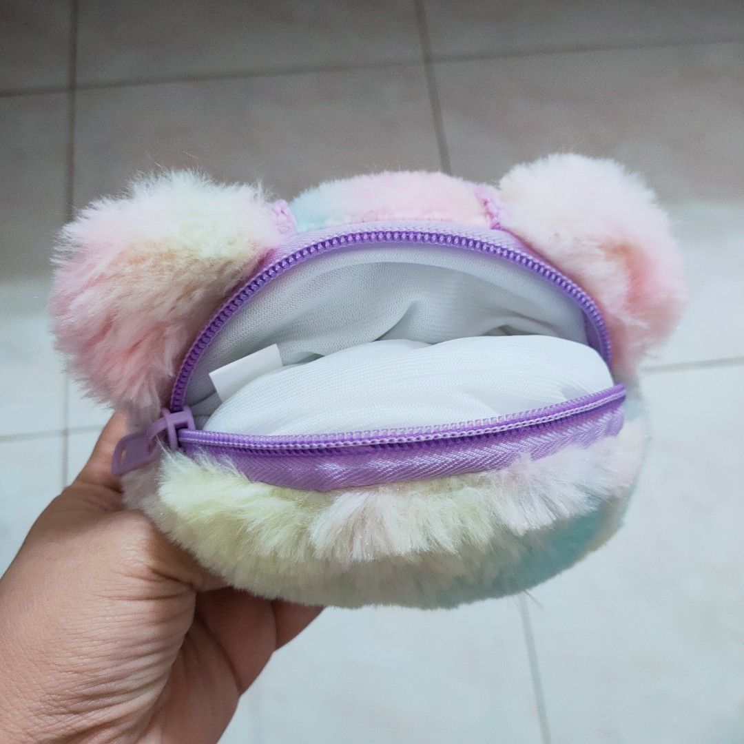 Colorful Plush Bear Purse with Sling, Women's Fashion, Bags & Wallets ...