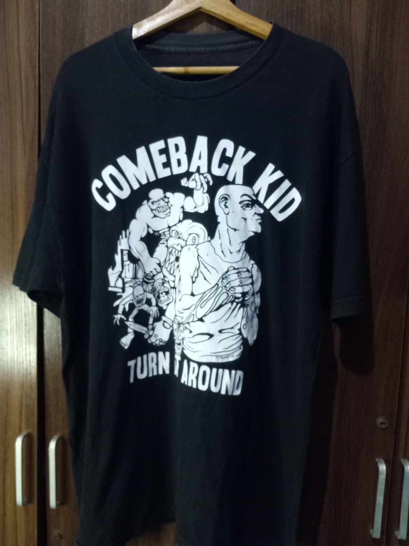 Comeback Kid Hardcore Band Tee, Men's Fashion, Tops & Sets, Tshirts ...