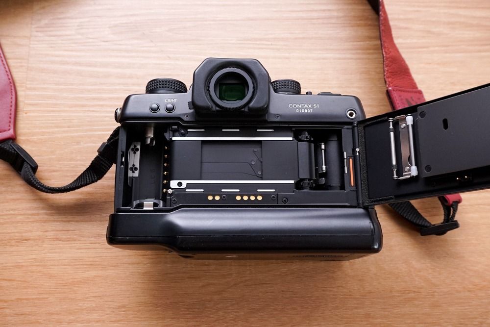 Contax ST SLR film camera body, Photography, Cameras on Carousell