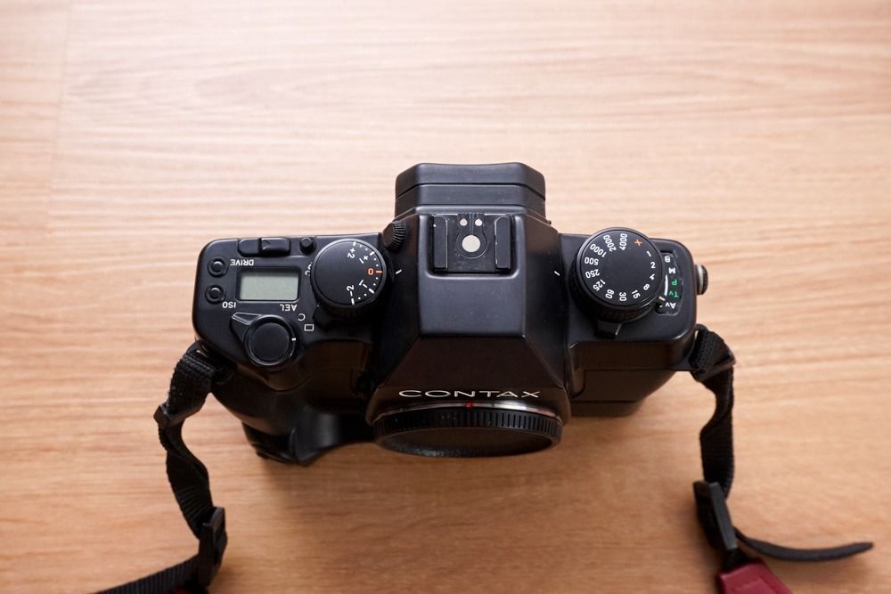 Contax ST SLR film camera body, Photography, Cameras on Carousell