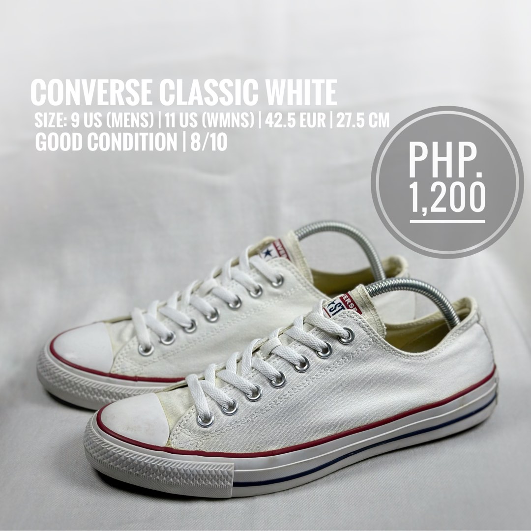 Converse Classic White, Men's Fashion, Footwear, Sneakers on Carousell