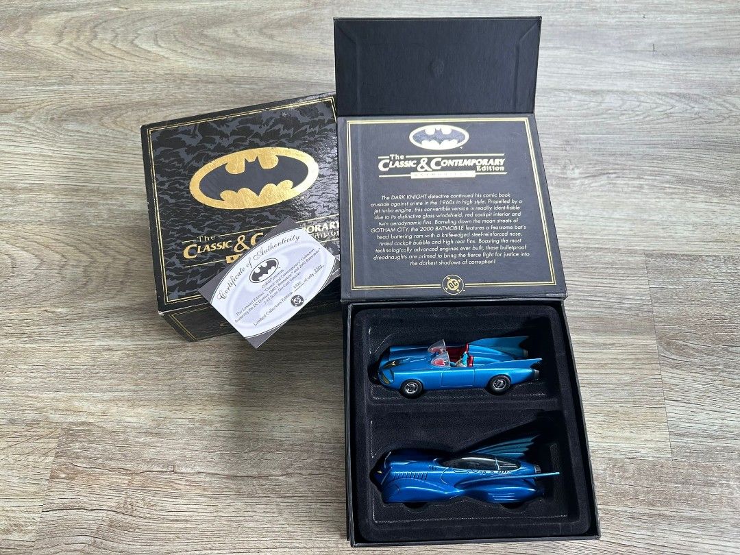 Corgi DC Limited Edition Classic & Contemporary Diecast Batmobiles ...