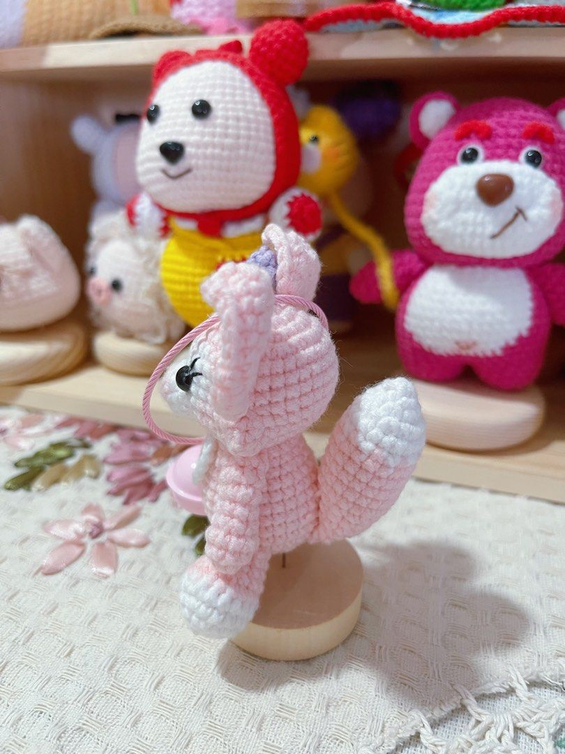 Crochet Linabell keychain, Hobbies & Toys, Stationery & Craft, Handmade ...