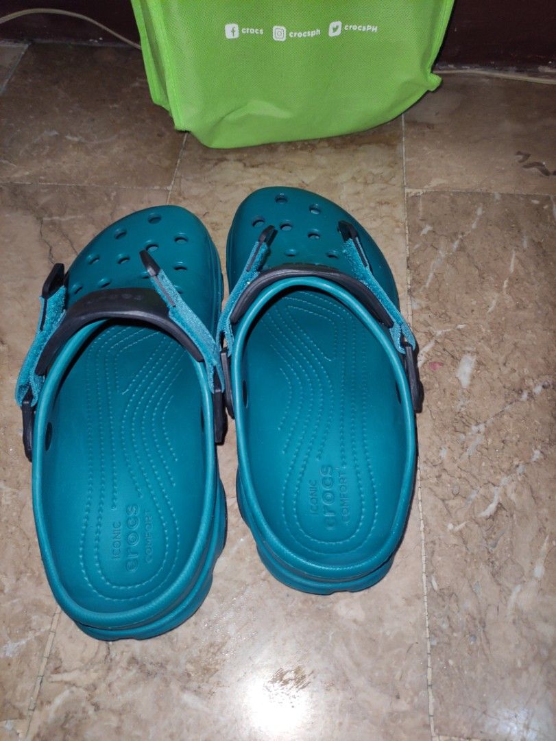 Crocs All Terrain in Plum size m8 8.5us, Men's Fashion, Footwear ...