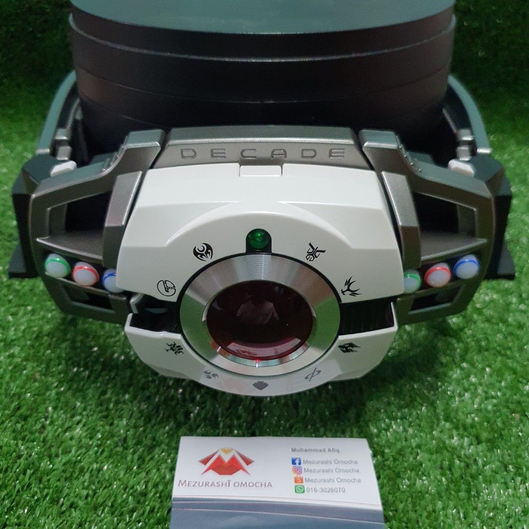 CSM Kamen Rider Decade Ver.2 & K-Touch Set + Ride Booker + Rider Card ...