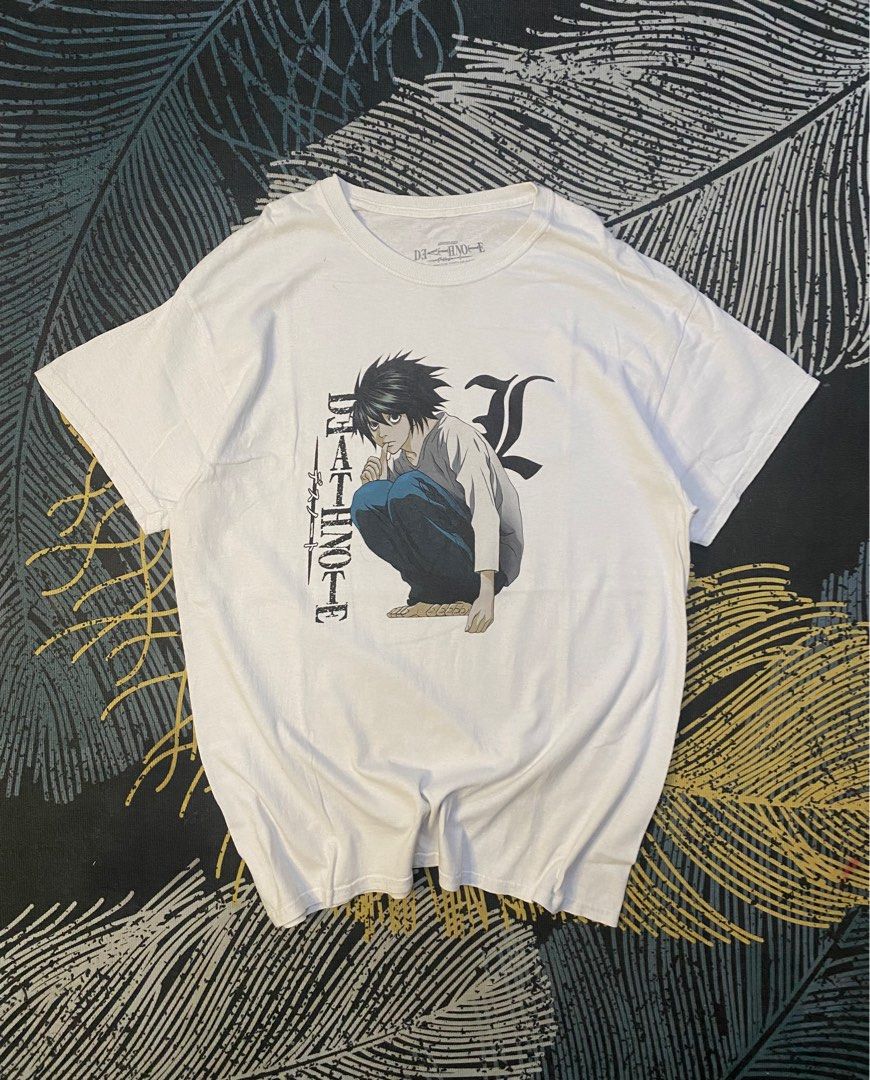 Deathnote Japanese Brand Shonen Jump Anime Tee, Men's Fashion, Tops ...