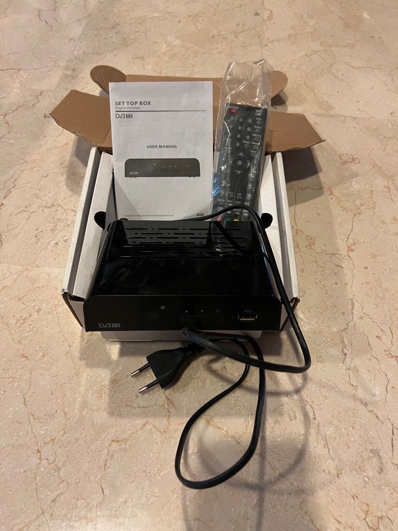 Digital Set Top Box DV3 T2, Computers & Tech, Parts & Accessories ...