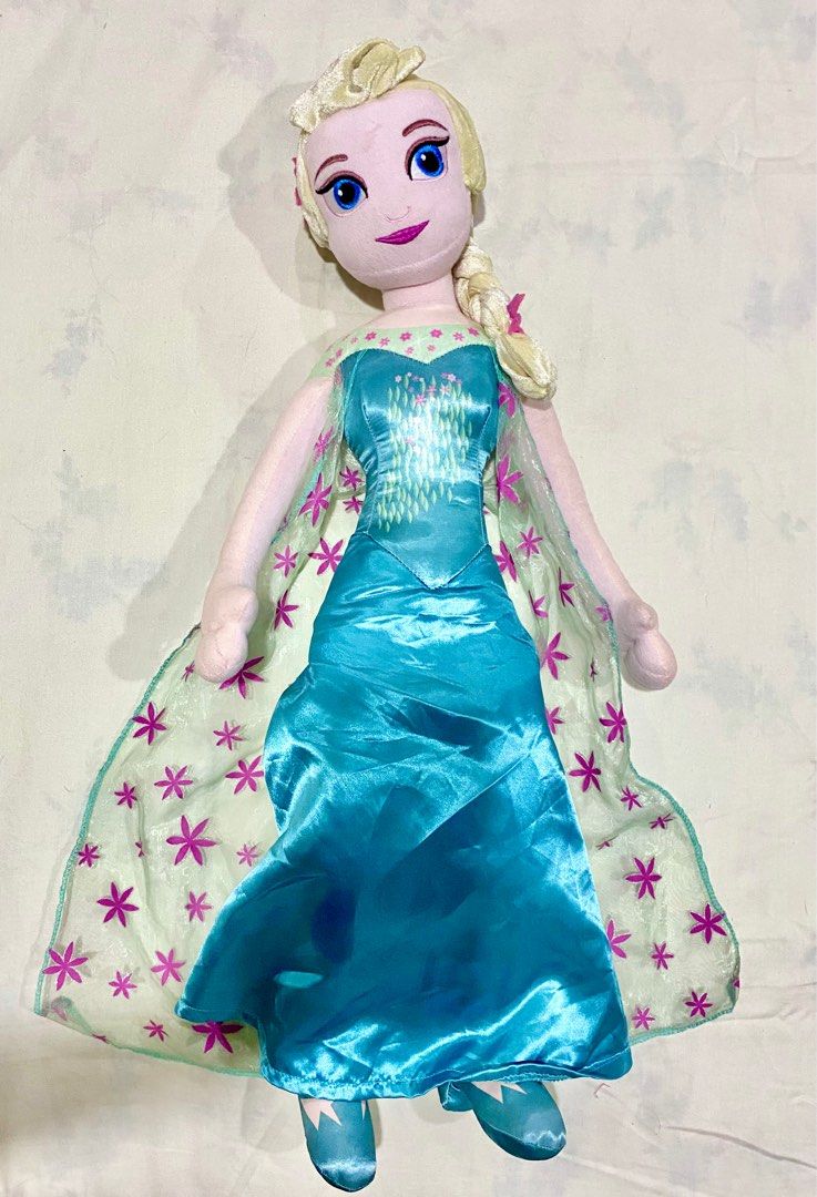 Disney Frozen Elsa Doll Stuffed Toy, Hobbies & Toys, Toys & Games on ...